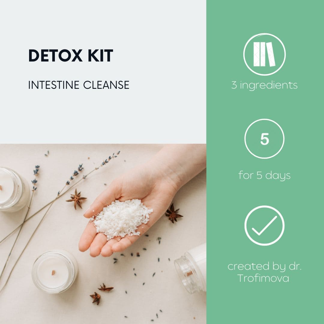 DETOX KIT clean intestine - Loodus BioSpa