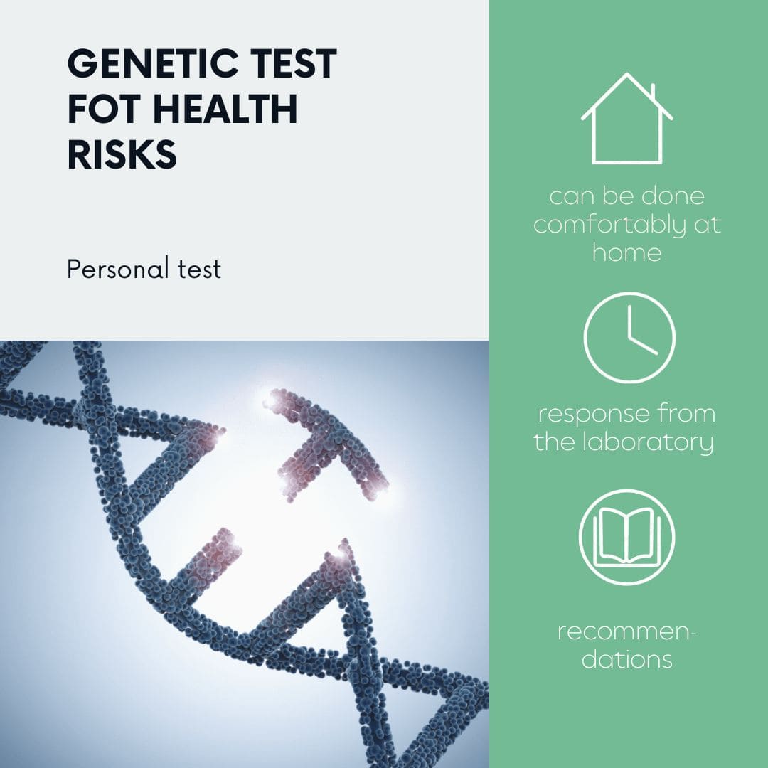 GeneWell genetic test for health risks(at home) - Loodus BioSpa